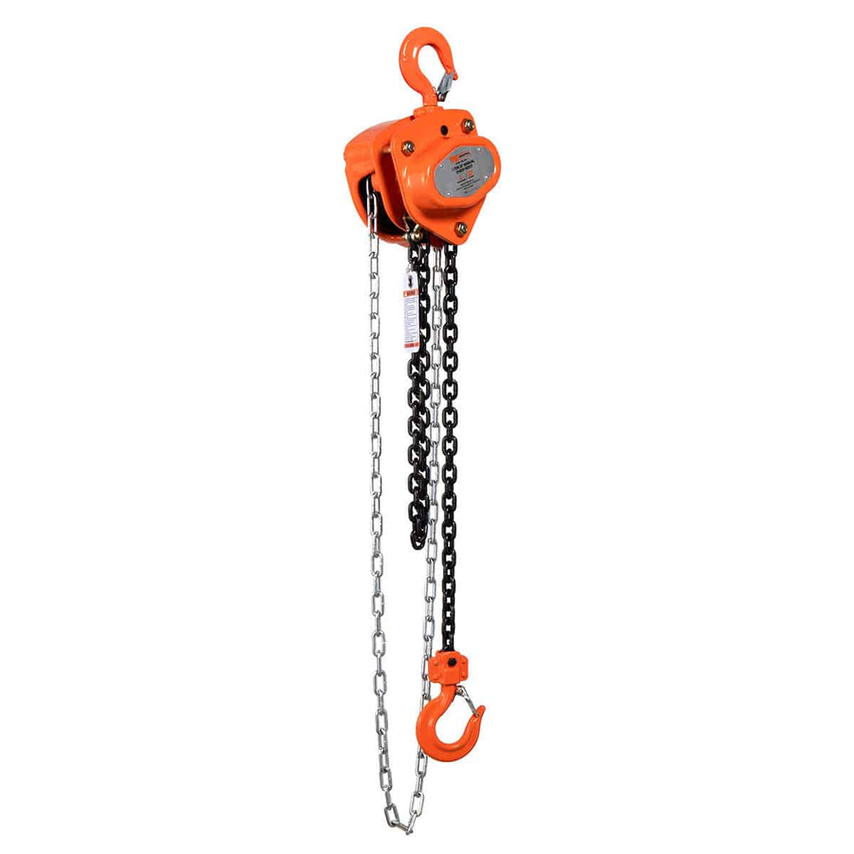 1 Ton 10' Lift Chain Hoist, 360° Swivel Hook, ASME B30.16, -AHC1 ...